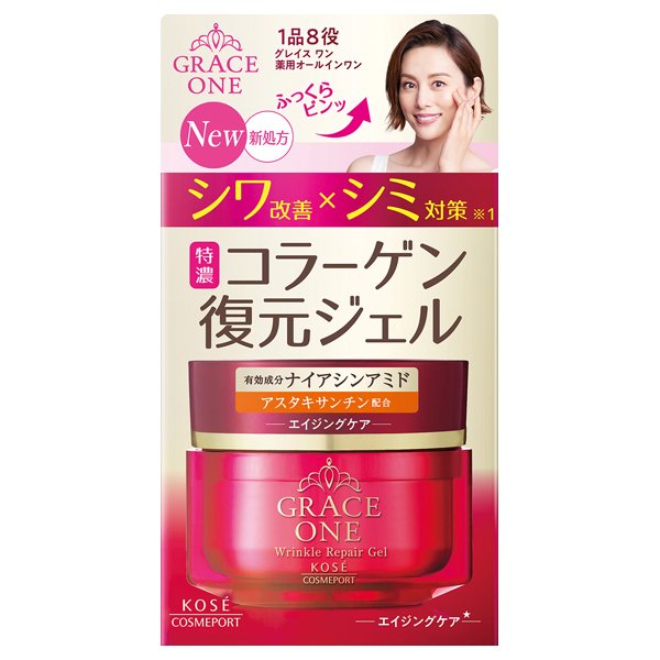 Kosé Grace One All-in-One Wrinkle Repair Gel 100g – Japanese Taste