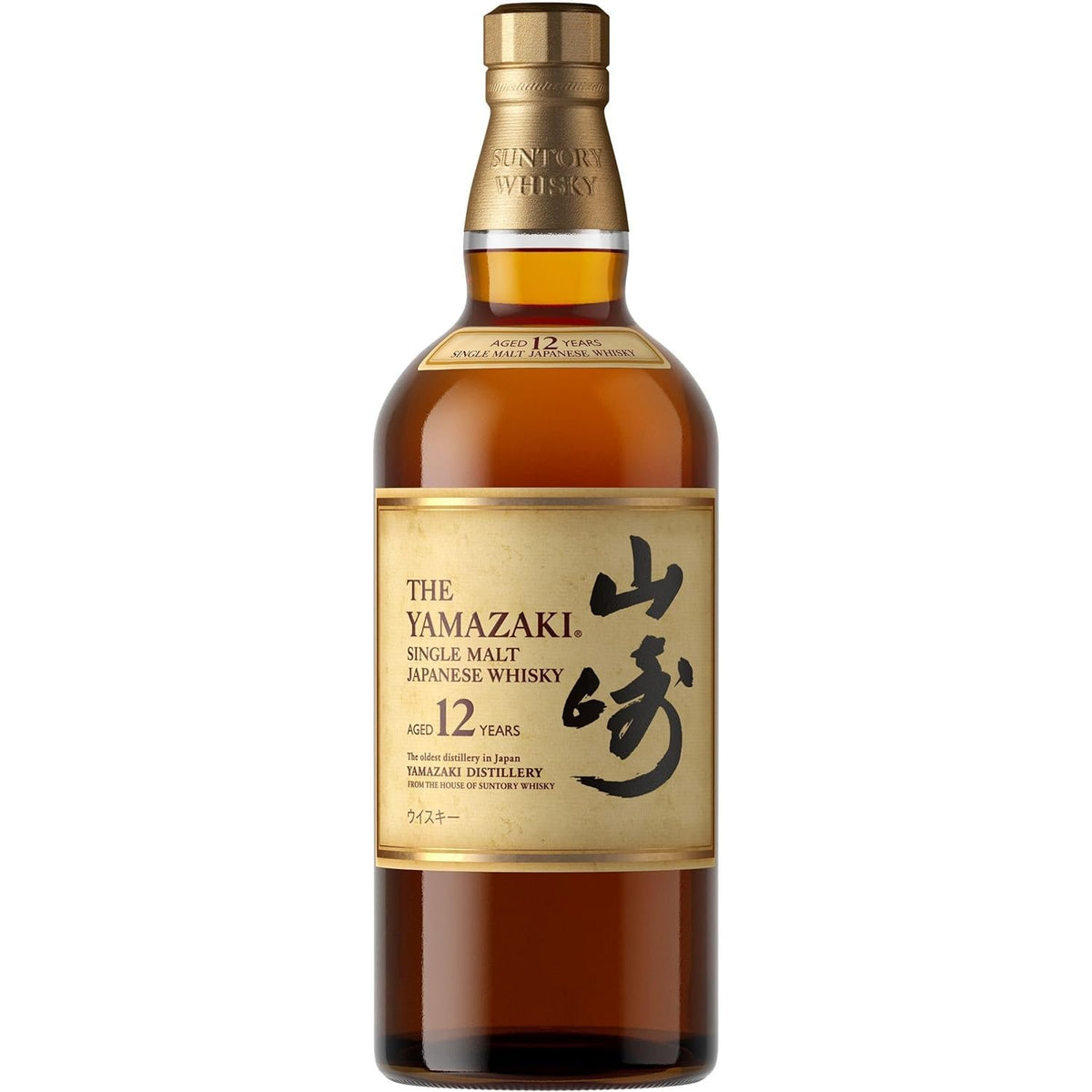 Suntory 12 Years Old Single Malt Whiskey Yamazaki 700ml – Japanese Taste