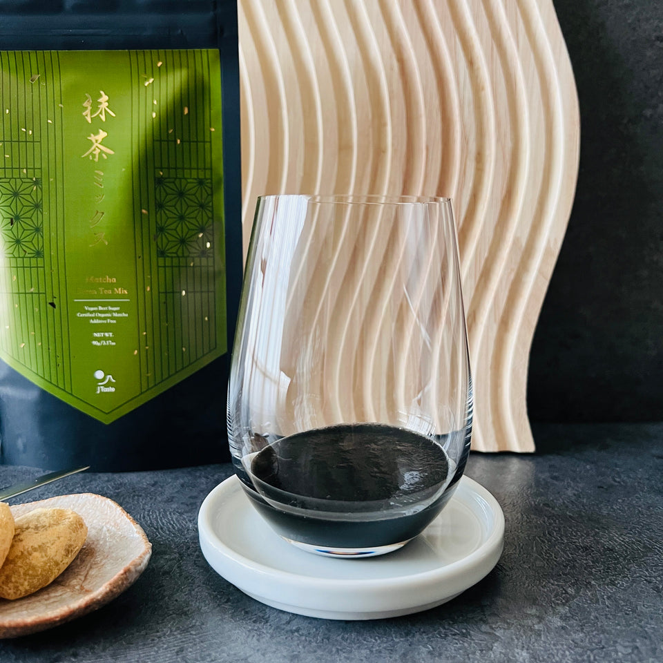 Black Sesame Matcha Latte Recipe – Japanese Taste