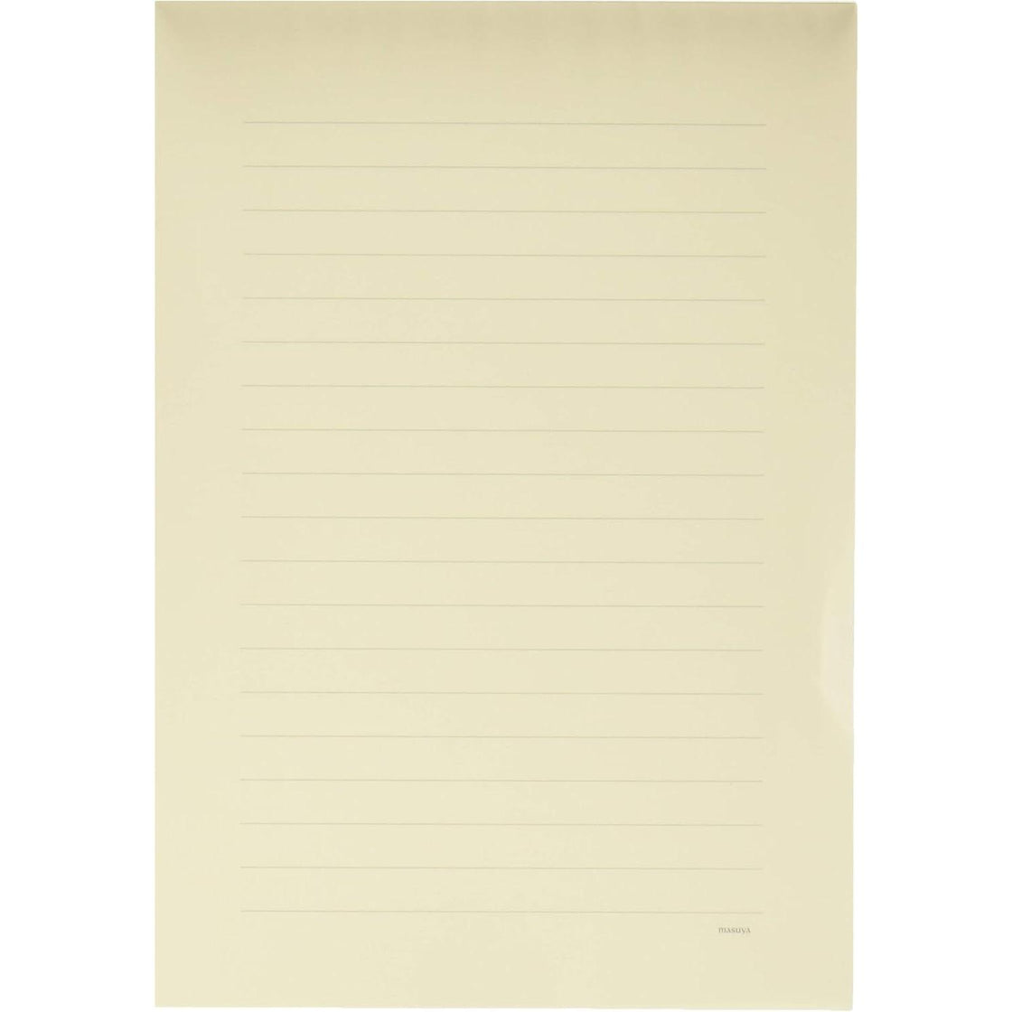 Masuya Yuga B5 Single Ruled Notebook 12mm Lined 100 Pages
