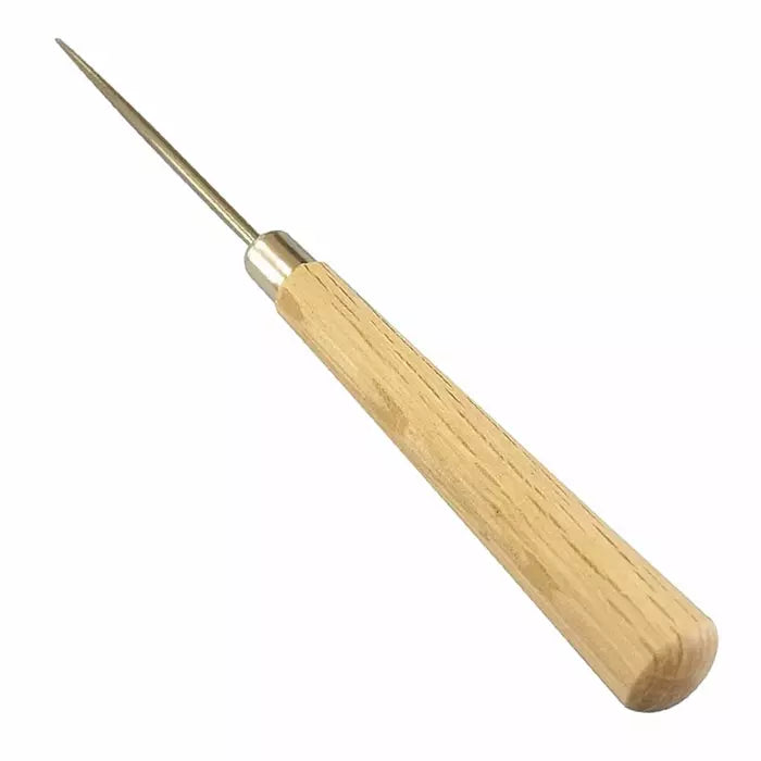 Multipurpose Pick Wood Handle Scratch Awl Japanese Takoyaki Pick 18cm