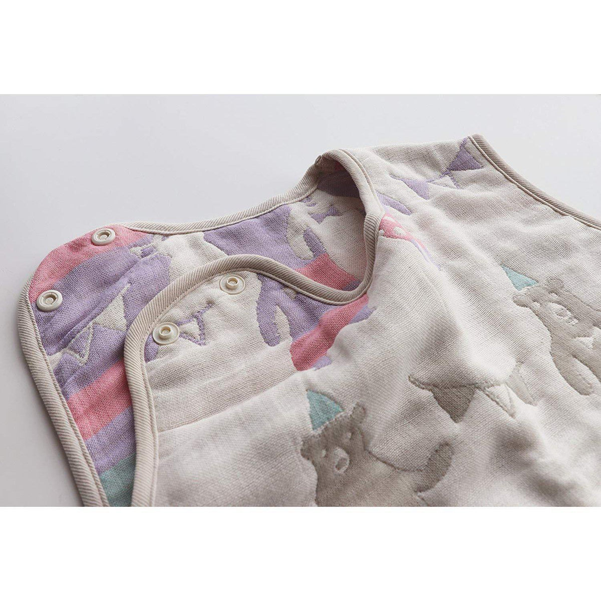 Sandesica Fluffy Muslin Baby Sleep Sack Wearable Sleeping Bag